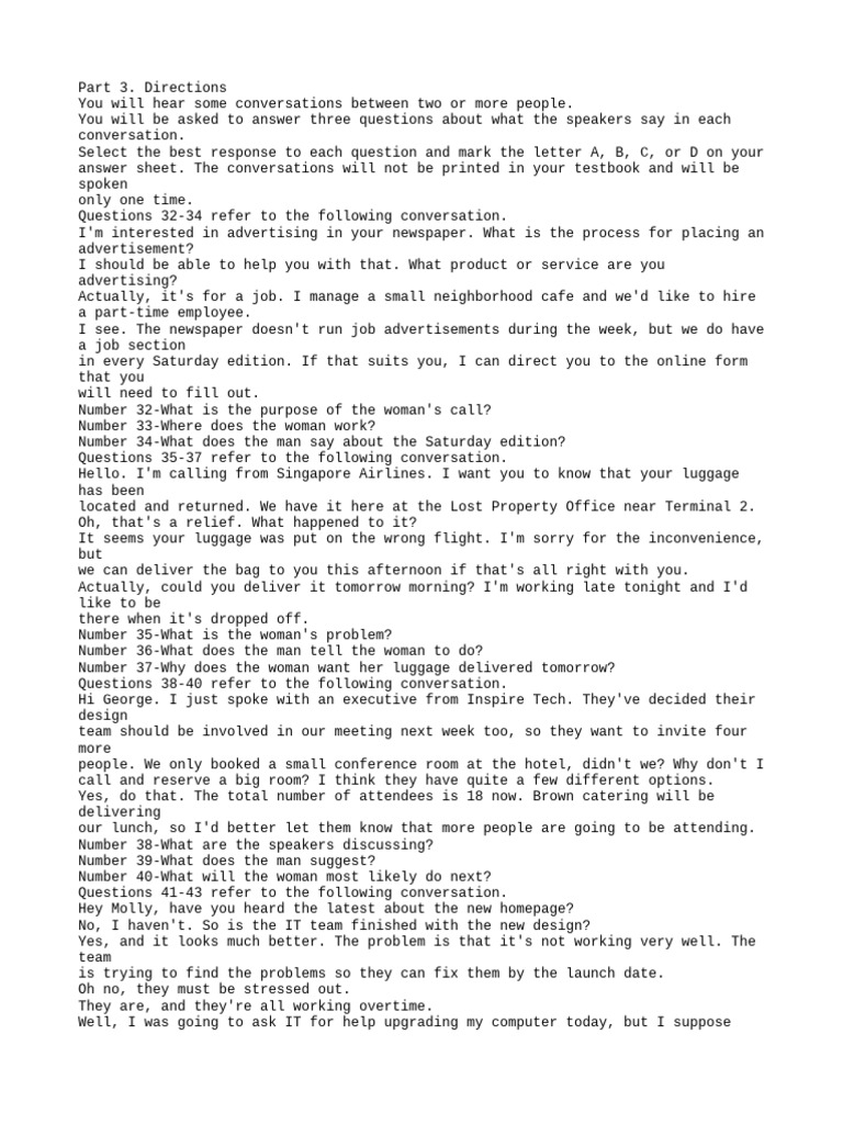 Actual Test 1 Part 34 Pdf 