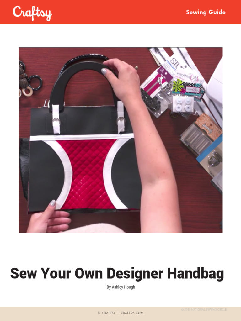 Designer Handbag Sewing Guide | PDF