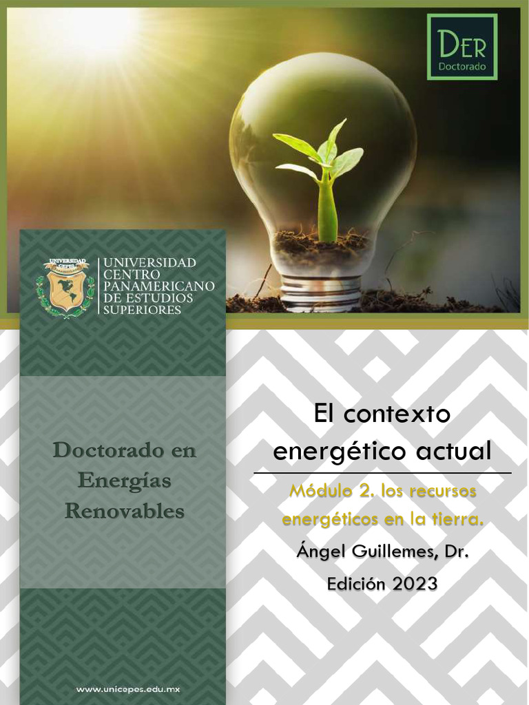UNICEPES-DER-0101-CEA-M2-Módulo 2. Los Recursos Energéticos en La Tierra | PDF | Energía ...