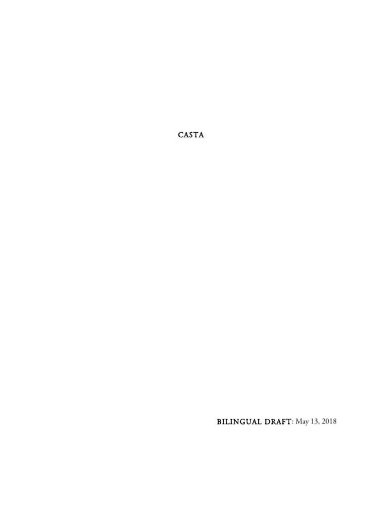 Dawes Casta | PDF | Caste