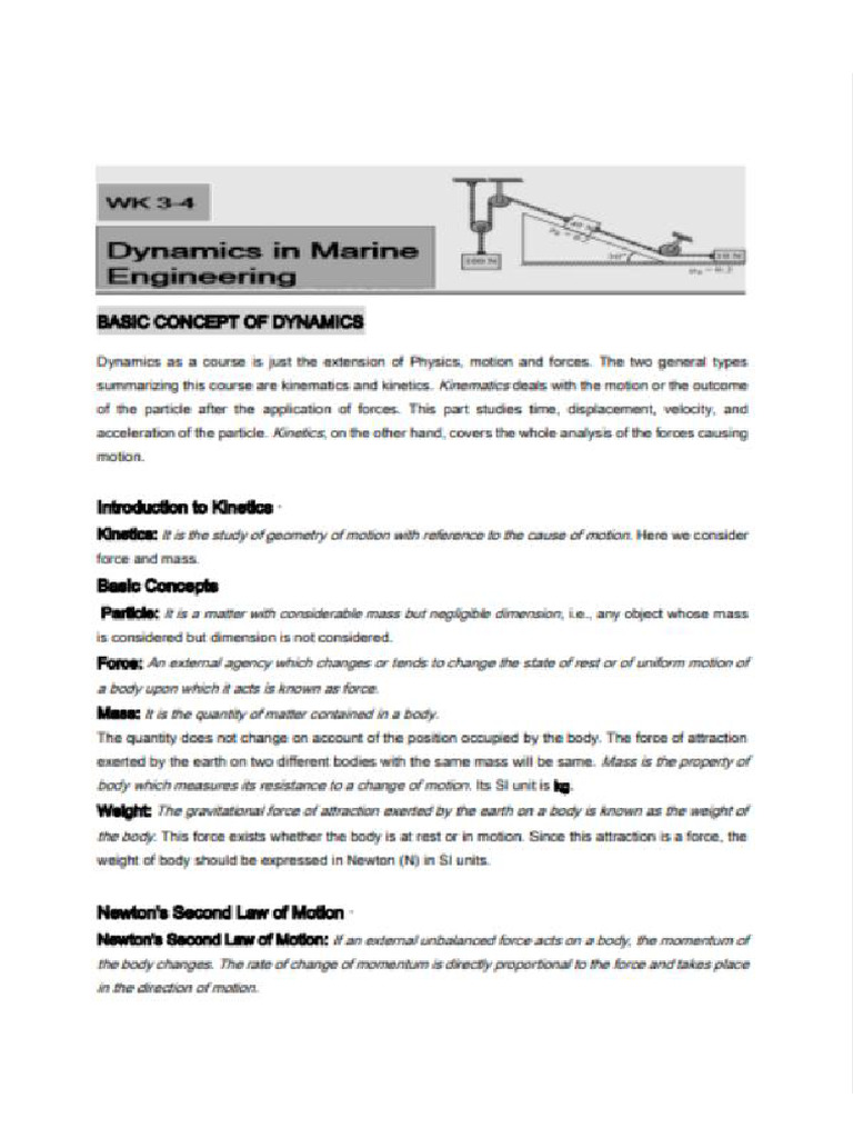 Engineering Dynamics | PDF