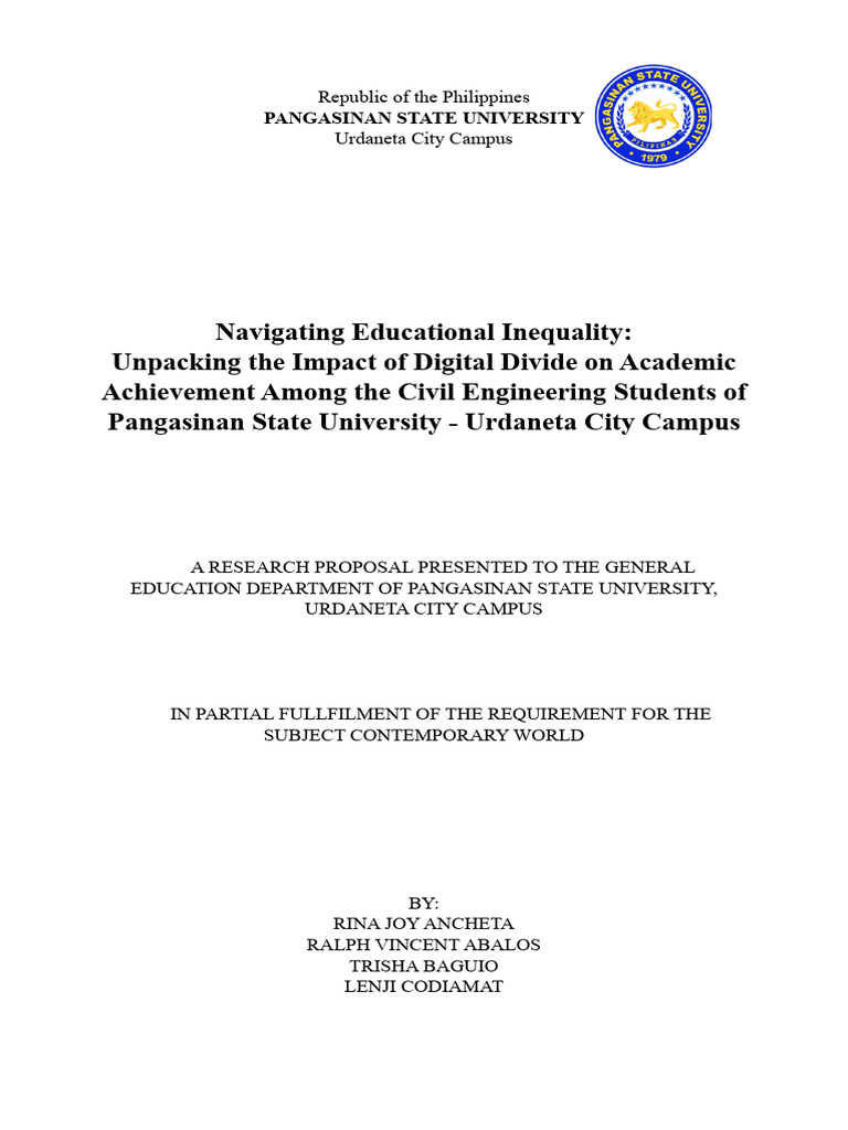 RESEARCH PROPOSAL | PDF | Educational Technology | Learning