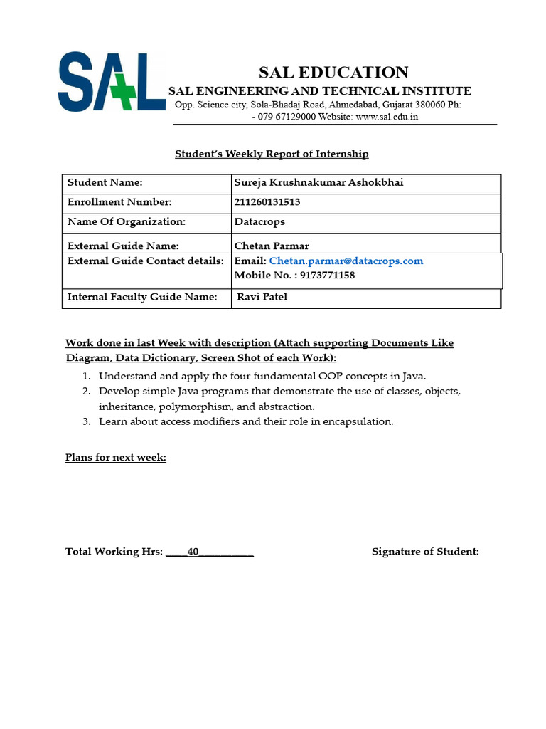 Kru Week2 Report Pdf Method Computer Programming Inheritance Object Oriented Programming 
