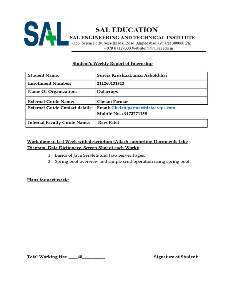 Kru Week4 Report | PDF | Databases | Information Technology