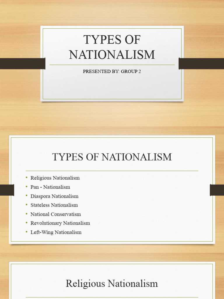 TYPES OF NATIONALISM | PDF