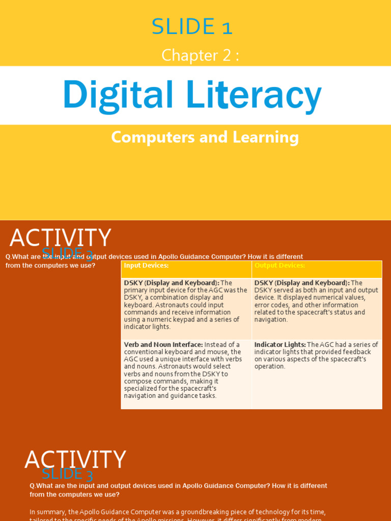 Digital Literacy Chapter 2 | PDF | Computer Science | Computing