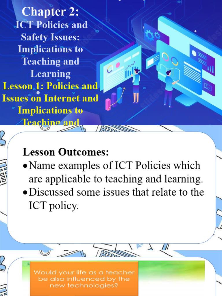CHAPTER-2-LESSON-1-AND-2 ICT Policies and Safety Issues: Implications ...