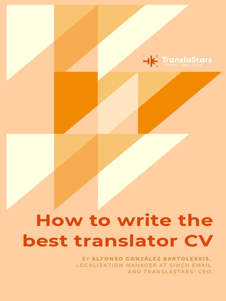Crafting an Effective Translator CV | PDF | Translations | Social Media