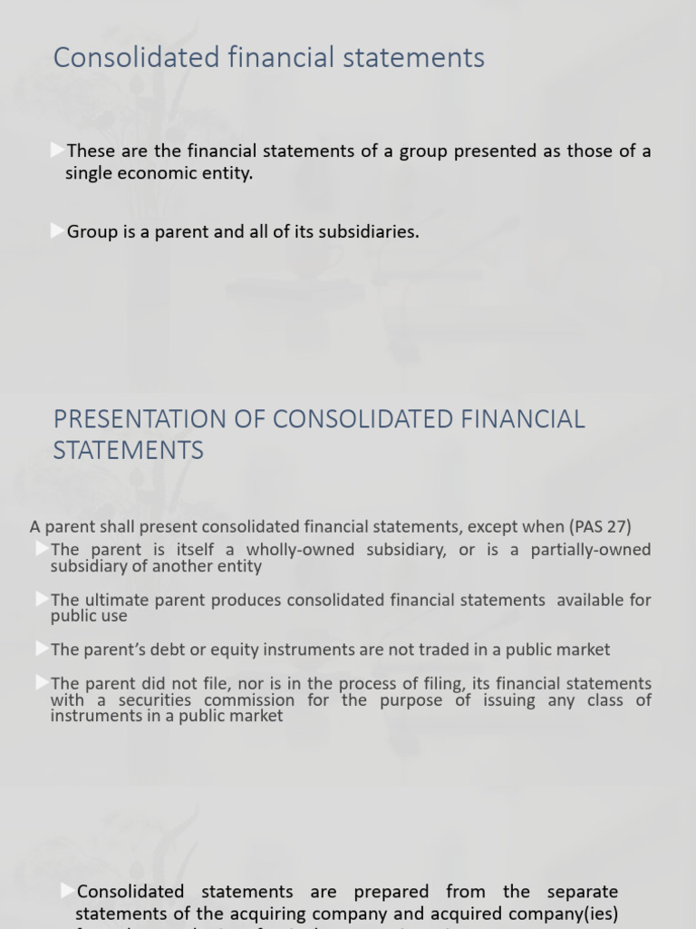 Conso FS Lesson | PDF | Equity (Finance) | Retained Earnings