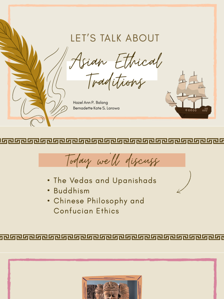 Asian Ethical Traditions | PDF | Religion & Spirituality