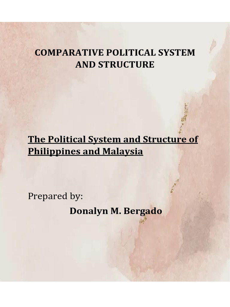 Comparative Political System and Structure Notes | PDF | Malaysia ...