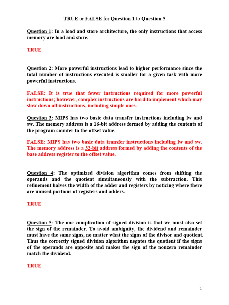 CS205 Assignment1 Solution | PDF | Integer (Computer Science) | Central Processing Unit