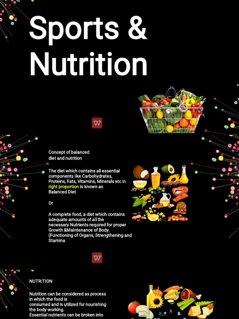 CH 5 Sports &-Nutrition 2 | PDF | Nutrients | Carbohydrates