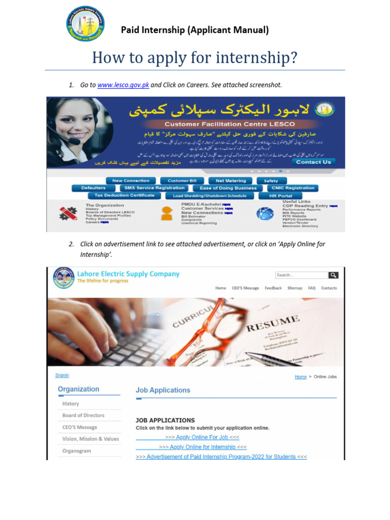 How To Apply For Internship | PDF | Career & Growth | Business