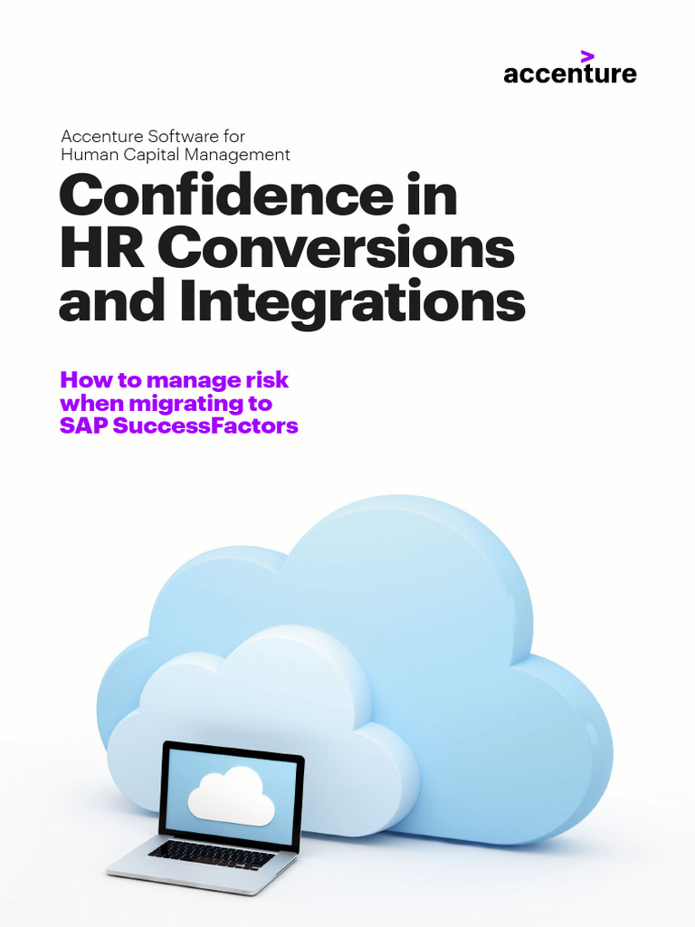 Accenture Confidence HR Conversions Integrations | PDF | Human Resource Management | Cloud Computing