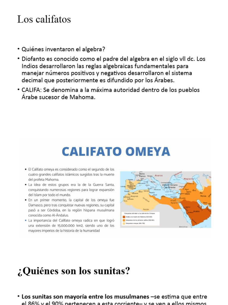 Los Califatos | PDF | Islam sunita | Califato
