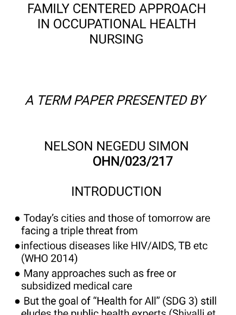 Family Centered Approach Powerpoint Pdf