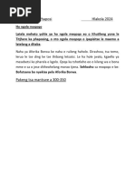 Manollo Ya Thothokiso Ya Hodima Lebitla | PDF