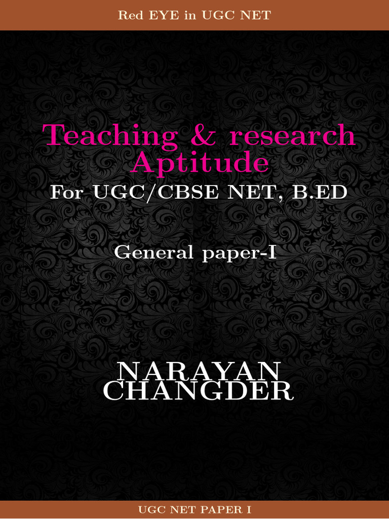 Teaching and Research Book | PDF
