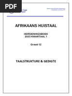 Afrikaans Grade 7 Ontkenning Vorm | PDF