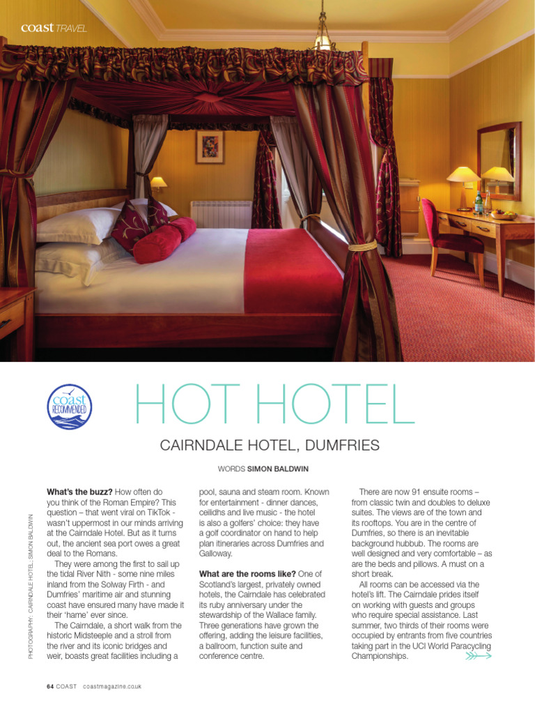 Cairndale Hotel and Spa in Coast Magazine. | PDF | Cuisine | Cooking