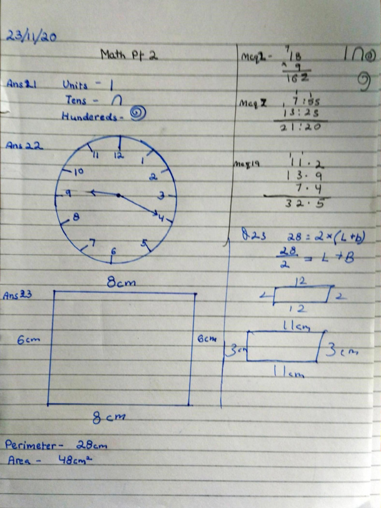 Bhargavi Math PT2 | PDF
