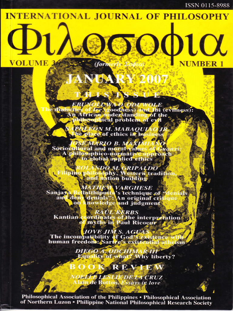 Philosophia 2007 | PDF