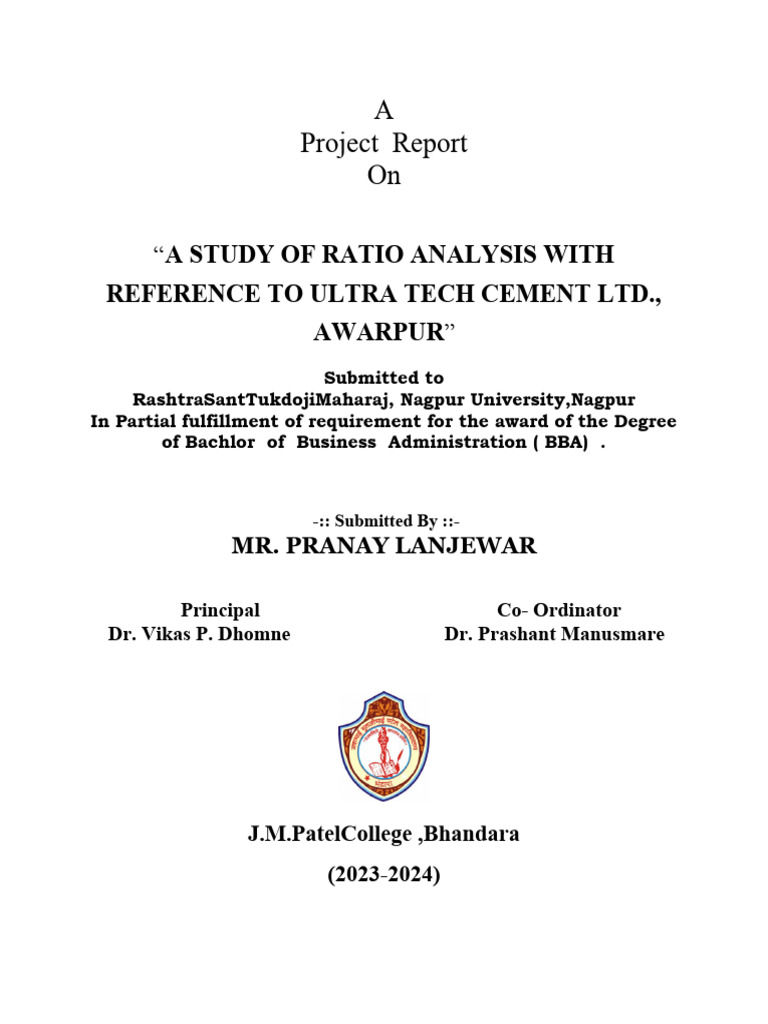 Pranay Lamjewar (Front Pages) | PDF | Science