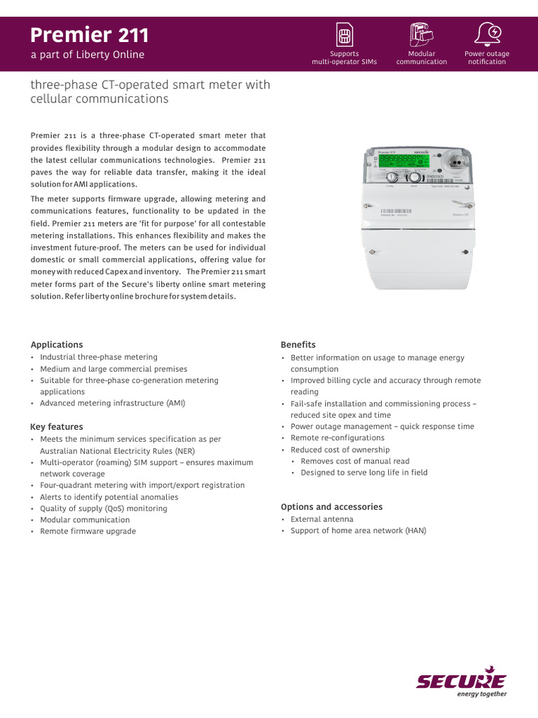 Premier 211 | PDF | Electrical Engineering | Electricity