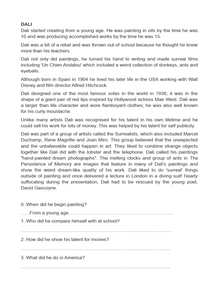 Dali | PDF