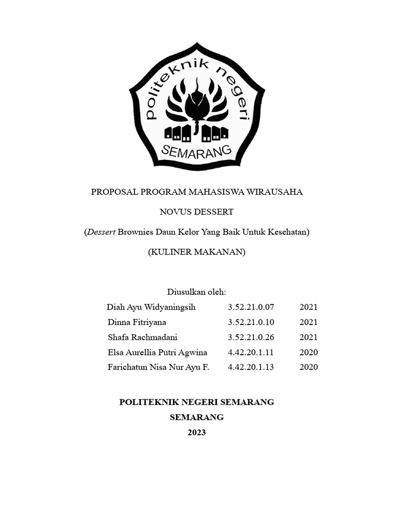 Proposal PMW 7 | PDF