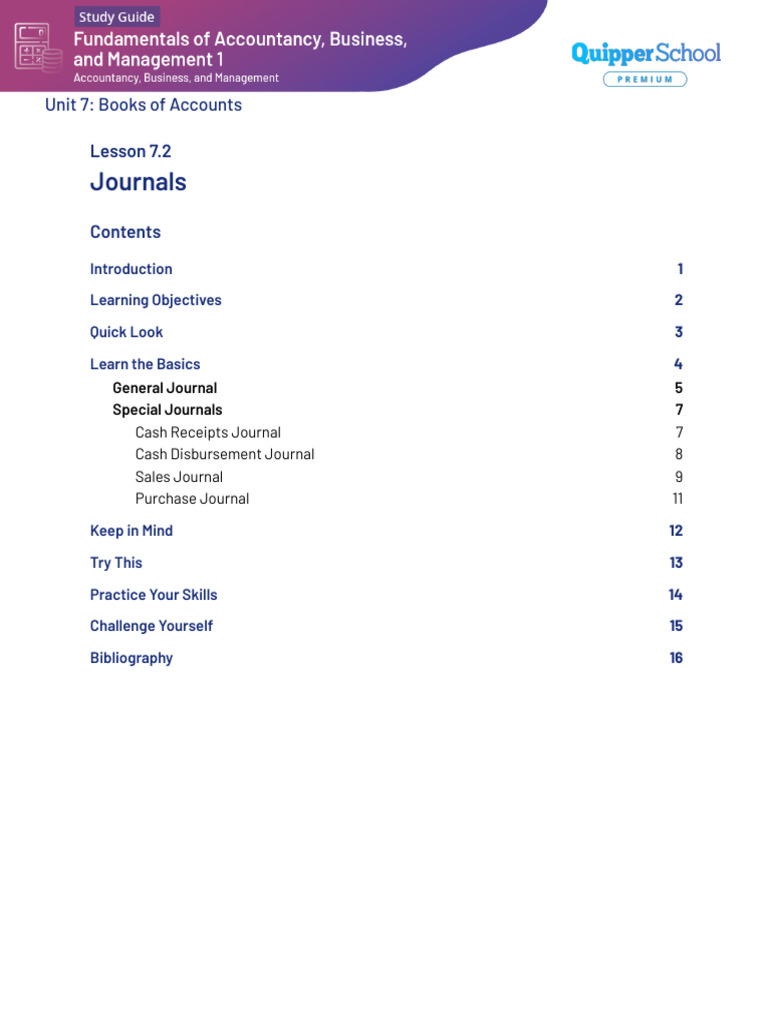 FABM Journals | PDF | Debits And Credits | Credit Card