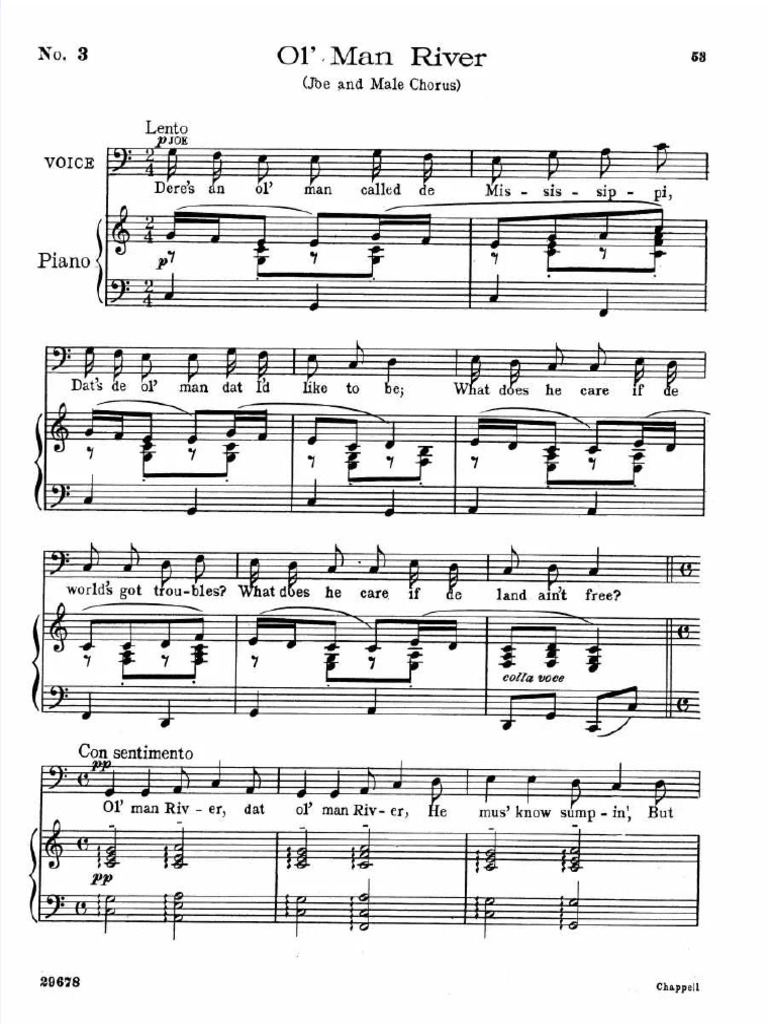 5 - Ol' Man River | PDF