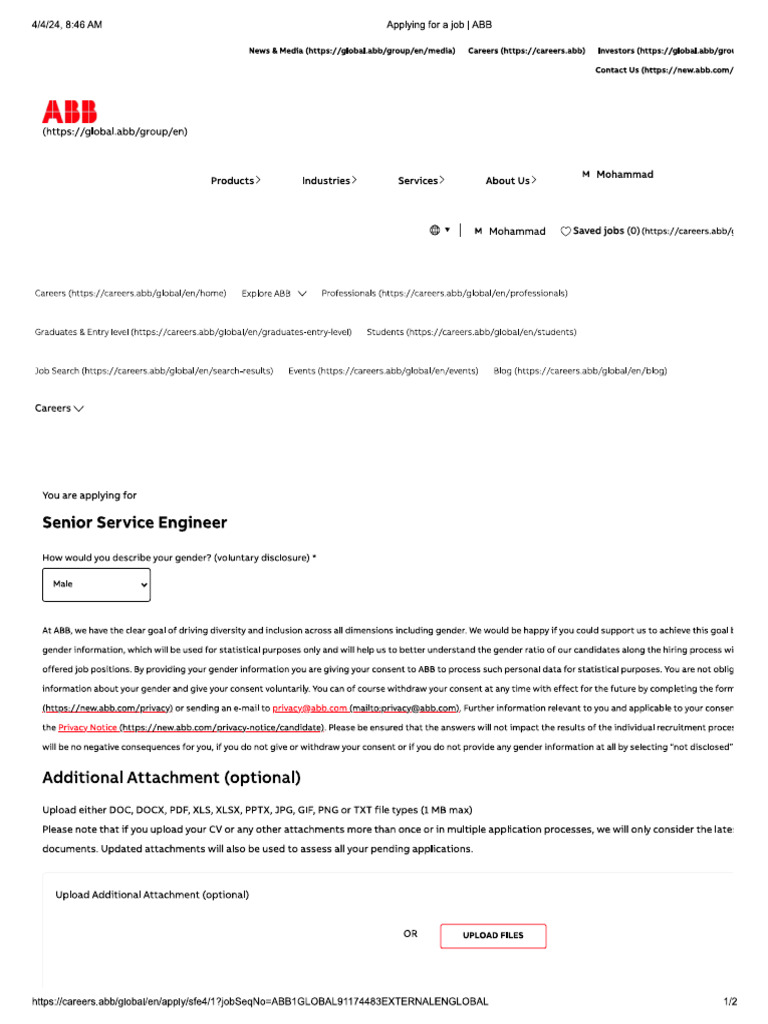 Abb Job Submission | PDF