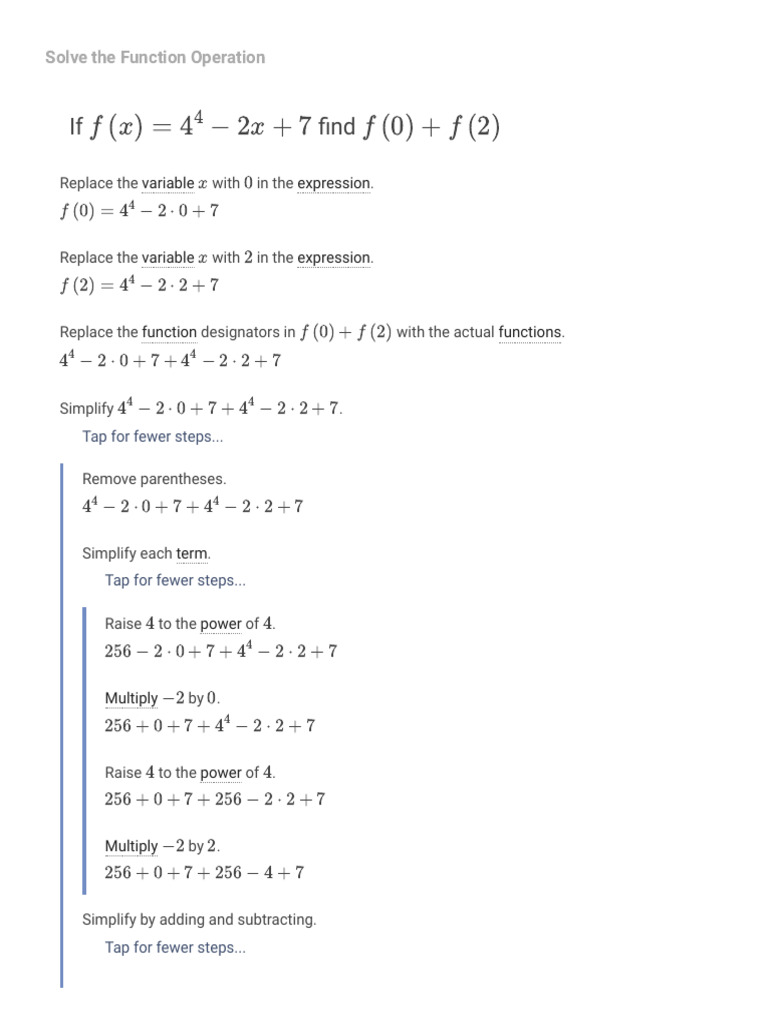 Mathway - Algebra Problem Solver | PDF
