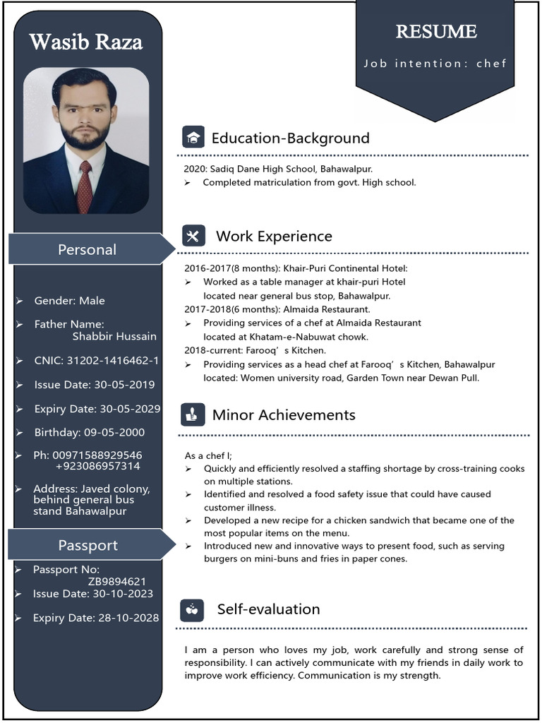 Wasib Raza | PDF | Foods | Cooking