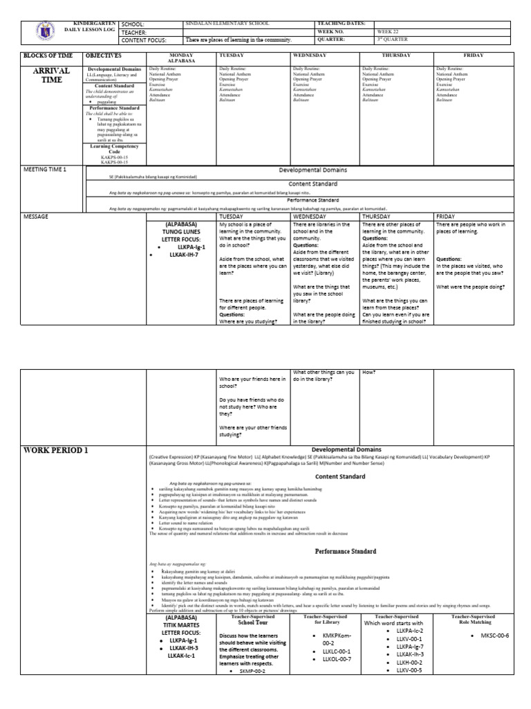 22-Dll-Kinder-Edited April 10 | PDF | Applied Linguistics | Human Communication
