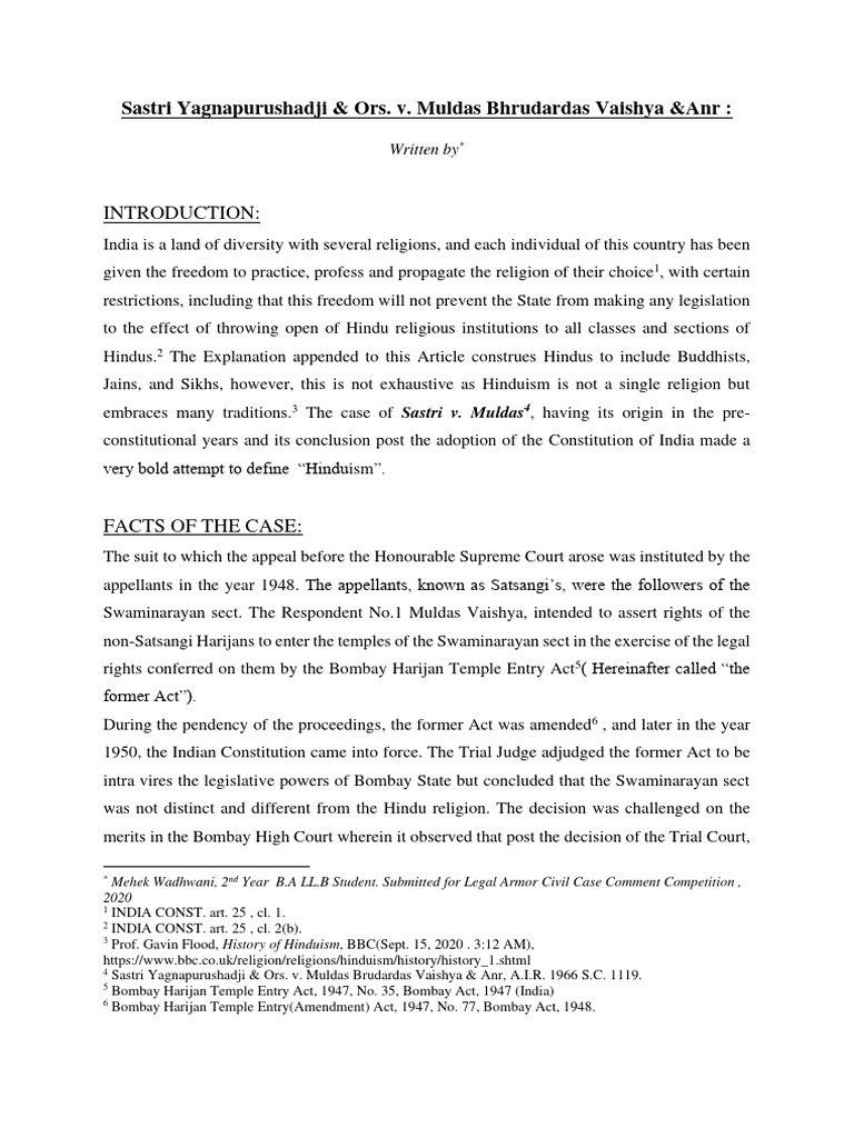 Legal Armour Case Note | PDF | Appeal | Dalit