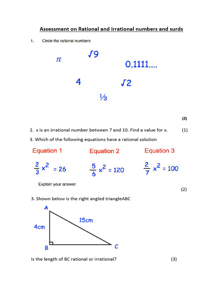 Rational Assessment | PDF