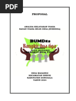 Contoh Laporan LPJ Bumdes | PDF