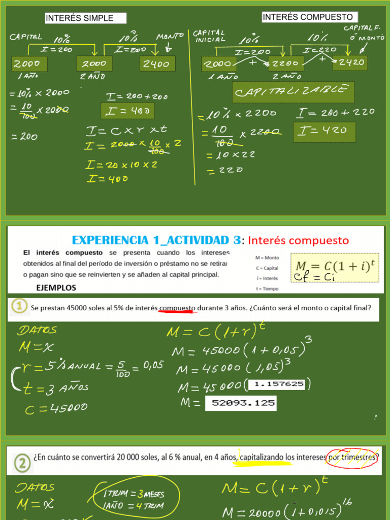 Annotator EXP1 - ACT3 Interés Compuesto | PDF