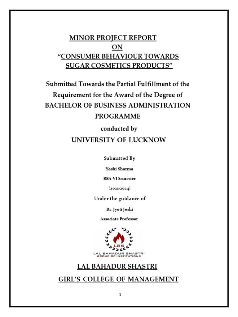 Wa0017. | PDF | Consumer Behaviour | Business