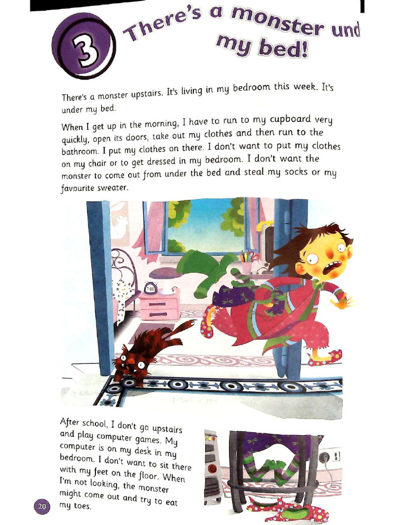 There Is A Monster Under My Bed! | PDF
