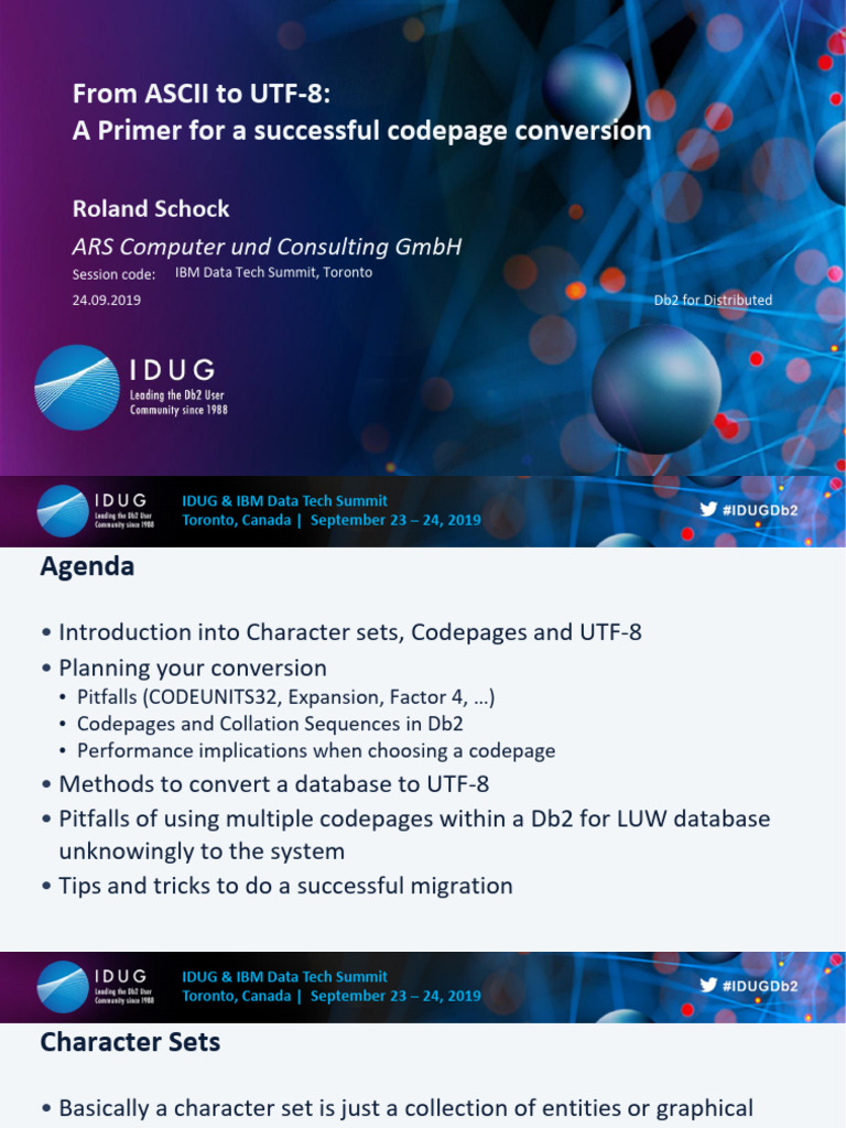 From ASCII To UTF-8-RolandSchock | PDF | Character Encoding | Ascii