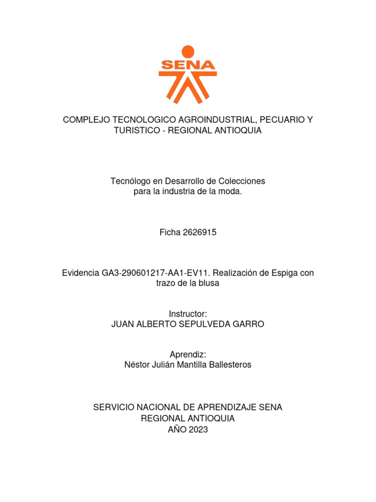 Definición y Trazo de Espiga en Moda | PDF