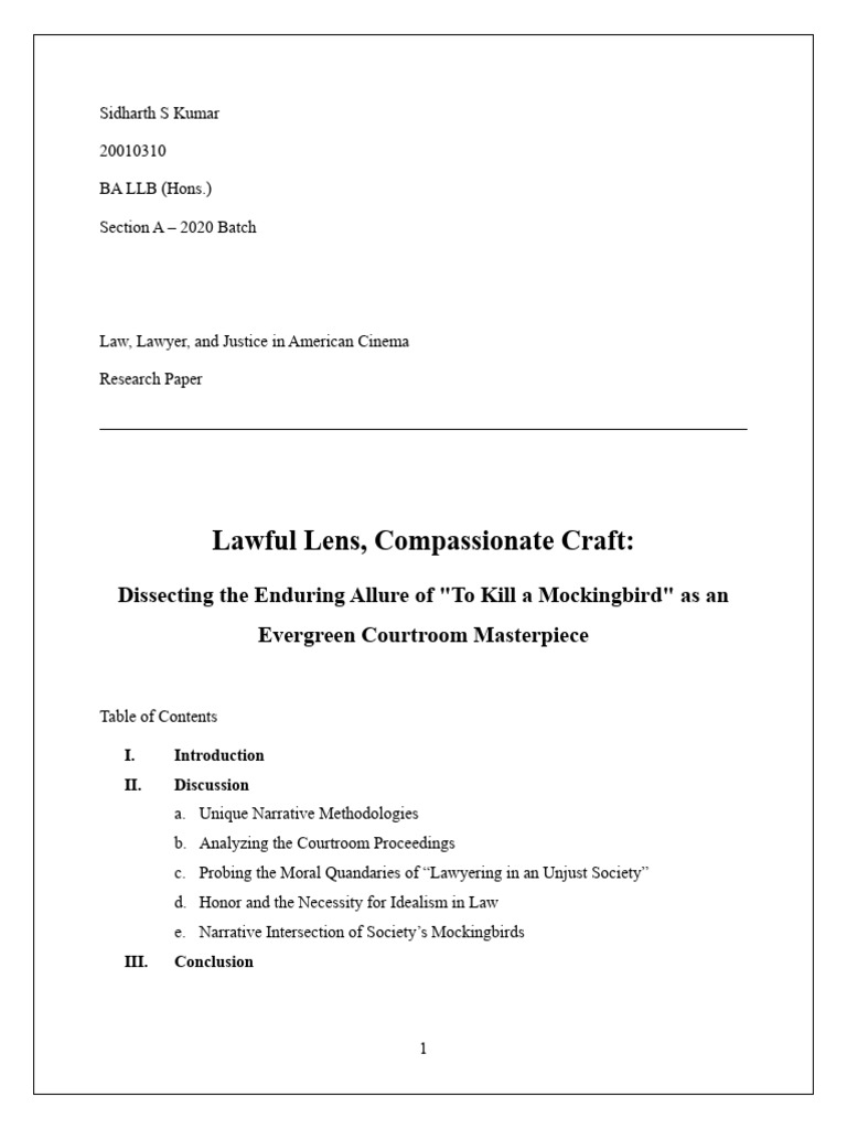 Law, Lawyers, and Justice | PDF | To Kill A Mockingbird | Justice