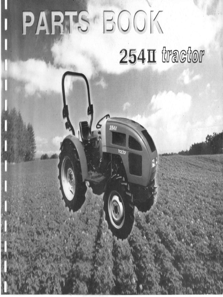 Mahindra Lenar 254 Tractor Parts Manual | PDF