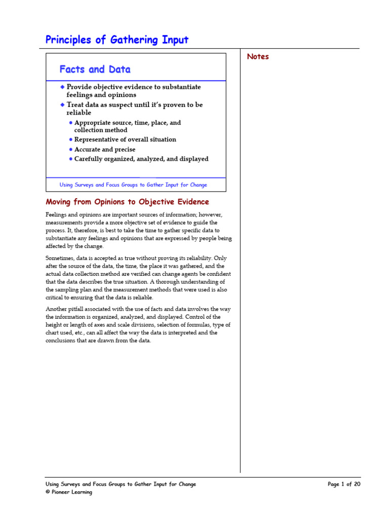 Surveys and Focus Groups | PDF | Focus Group | Survey Methodology