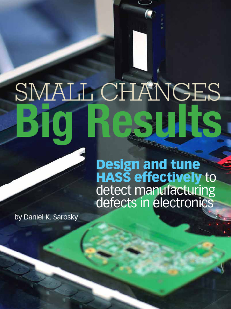 Small Changes Big Results | Download Free PDF | Reliability Engineering | Applied And ...