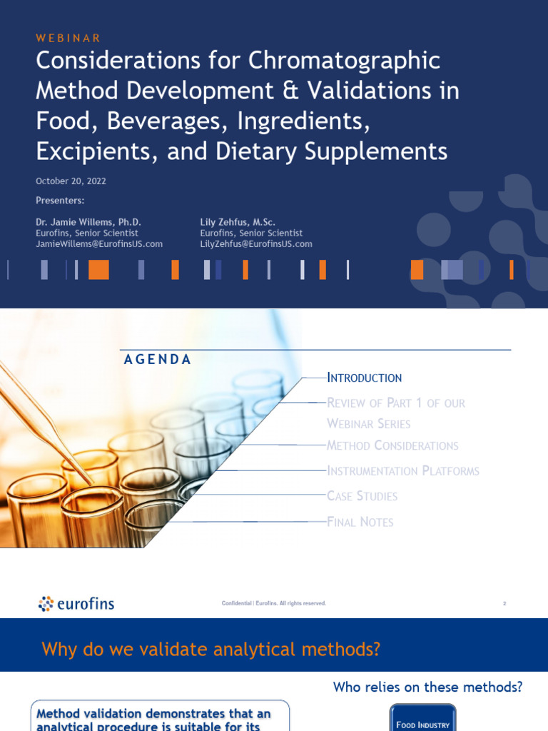 Chromatographic Method Validation Webinar | PDF | Gas Chromatography ...